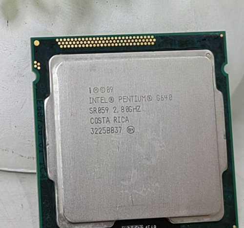 Процессор (LGA 1155, Intel, Pentium, G640 2 ядра 2