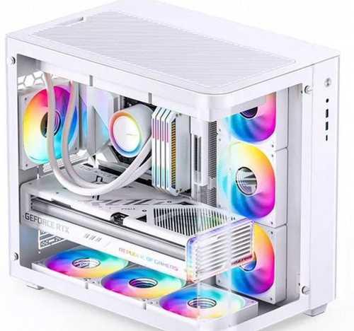 Jonsbo TK-3 White ATX без бп, mini-ITX, micro-ATX, белый