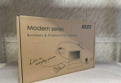 Ноутбук 14" MSI Modern 14 C12M-240XRU, 512 ГБ, Core i5-1235U, RAM 8 ГБ, Intel Iris Xe Graphics