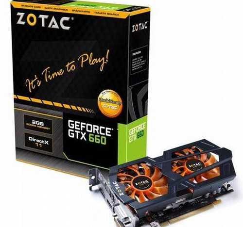 Zotac Nvidia GeForce GTX 660 2 Гб gddr5