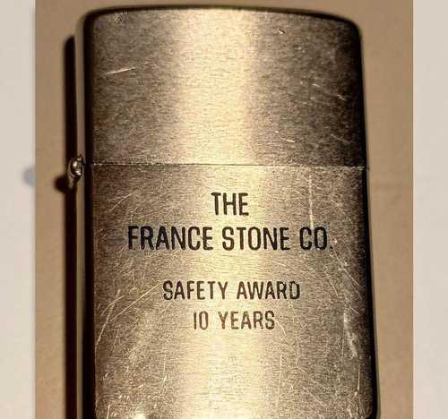 Zippo 1966 France Stone Co