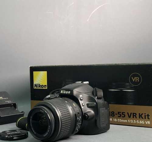 Nikon D5100 Kit 18-55mm 14.000 кадров