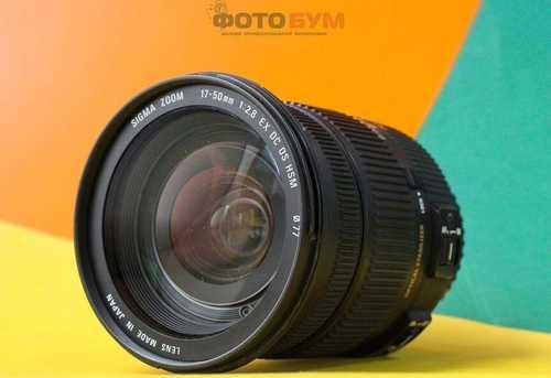 Объектив Sigma 17-50mm f2.8 DC HSM OS (Canon)