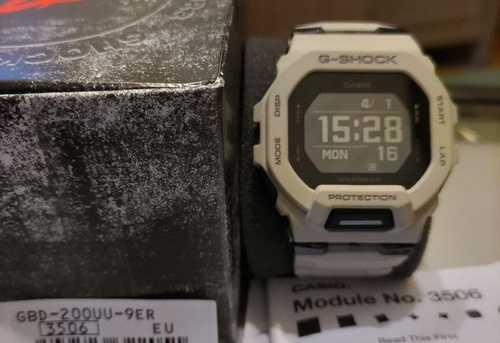 Часы casio g shock gbd-200 серые