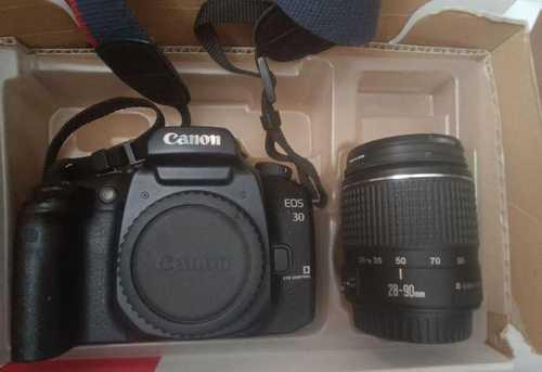 Зеркальный фотоаппарат canon EOS 30 kit