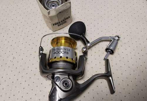 Катушка Shimano twin power 4000 FB