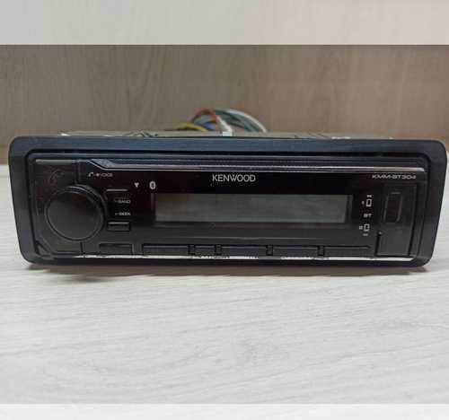 Магнитола kenwood kmm bt-304 1din