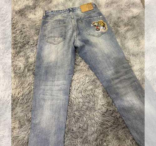 Джинсы gucci tigers