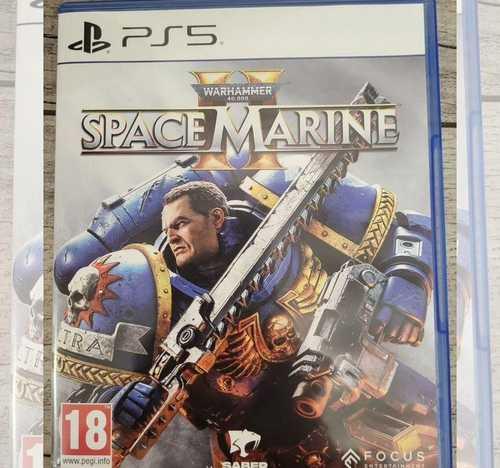 Warhammer 40000 space marine 2 ps5 диск