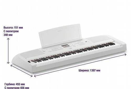 DGX-670WH Фортепиано с возможностями синтезатора