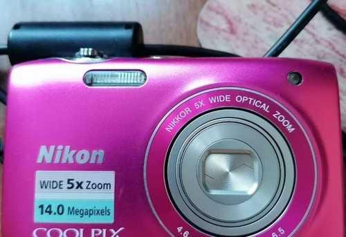 Компактный фотоаппарат nikon coolpix, комплект