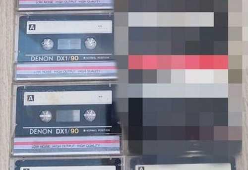 Аудиокассеты denon DX1/90 (5шт.)