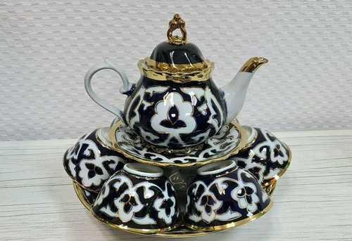 Узбекский чайный сервиз (фарфор)