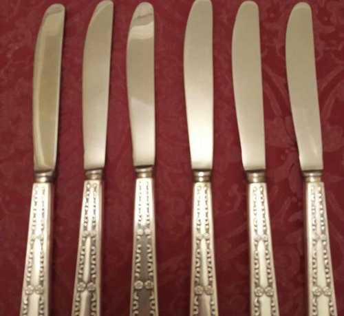 Мельхиоровые столовые ножи СССР