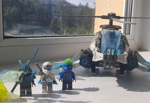 Lego Ninjago вертолёт зейна оригинал