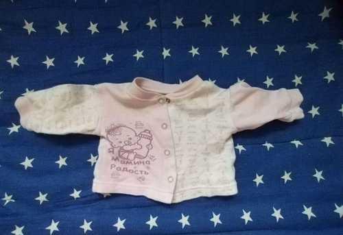 Рубашка детская (на возраст 1-2 месяца)