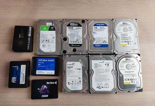 SSD и HDD на запчасти восстановление донорство