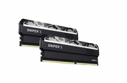 Озу DDR4 G.skill sniper X 16GB (2x8gb 3600 Mhz)