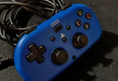 Геймпад проводной Hori Wired Mini controller синий