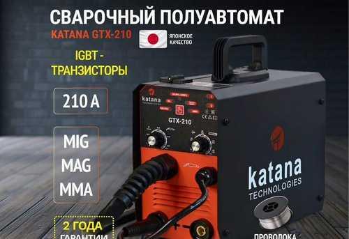 Сварочный аппарат ПОЛУАВТОМАТ katana GTX-210,Сварк