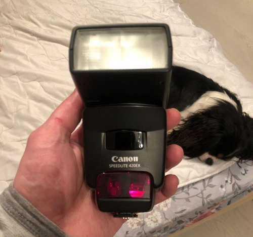 Canon speedlite420ex