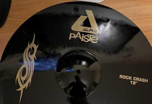 Paiste Black Alpha rock crash 18