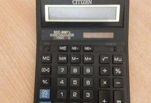 Калькулятор citizen sdc-888