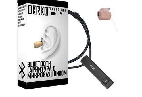 Bluetooth «QCY» c микронаушником 4 мм