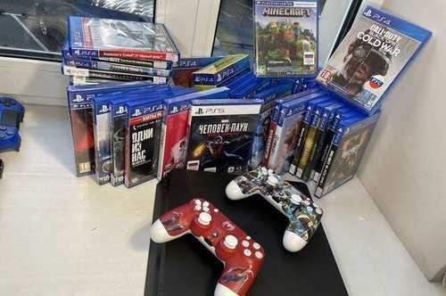 PS3 PS4 Sony Playstation 4 pro + гарантия + игры