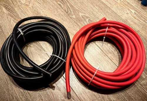 Силиконовый кабель провод 2 AWG (35 квадрат)