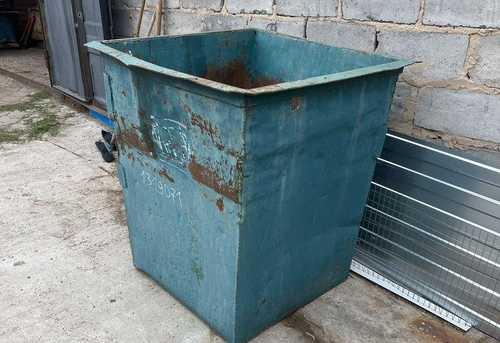 Мусорный бак металлический(контейнер)