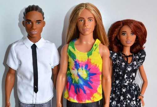 Куклы Ken и Barbie Fashionistas