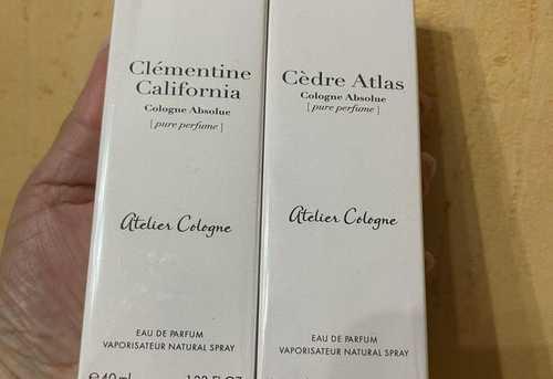 Atelier cologne clementine california cedre atlas