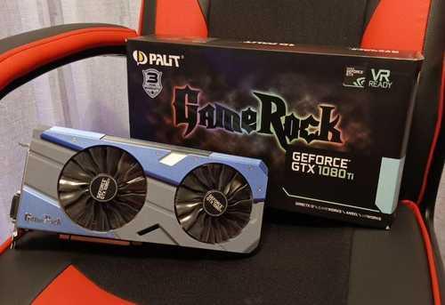 Видеокарта GTX 1080Ti Palit GameRock 11GB