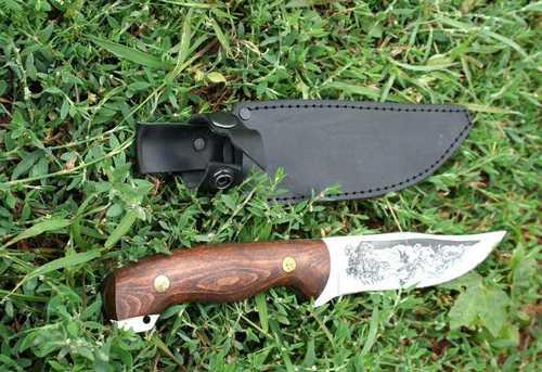 Кизлярский нож в кожаном чехле 2,5 мм