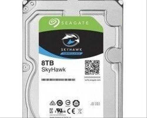 8TB Seagate SkyHawk (st8000vx004) SATA 6 Гбит/с, 7