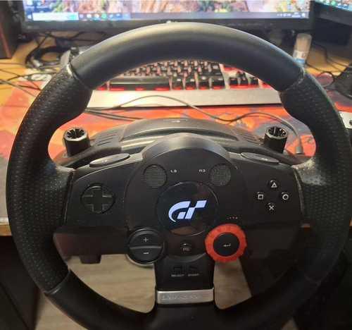 Руль logitech driving force gt