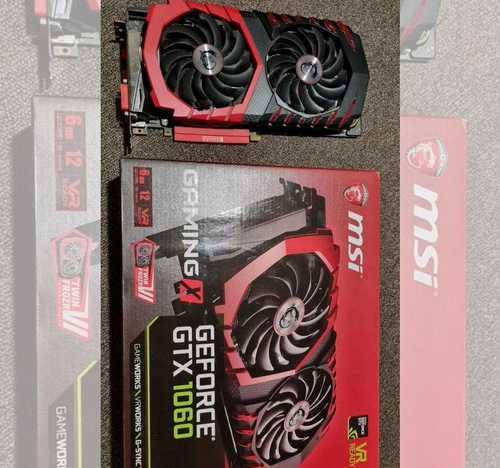 Видеокарта MSI gtx 1060 6gb (Коробка)