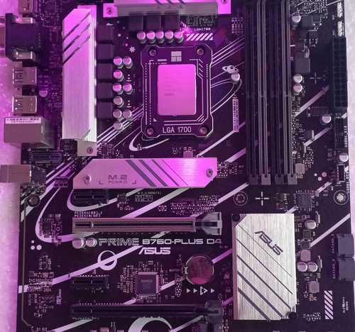 Материнская плата asus Prime B760-Plus D4, LGA1700