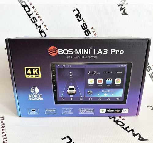 Магнитола BOS mini A3 PRO