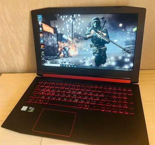 Игровой ноутбук Acer Nitro 5 Ram16Gb/GTX1050Ti-4Gb