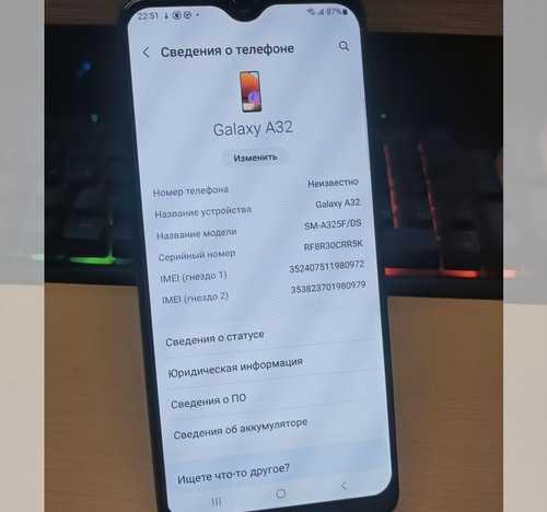 Samsung Galaxy A32, 4/64 ГБ