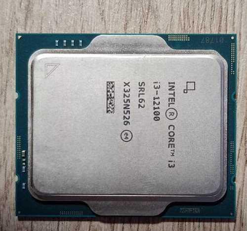 Процессор intel core i3 12100