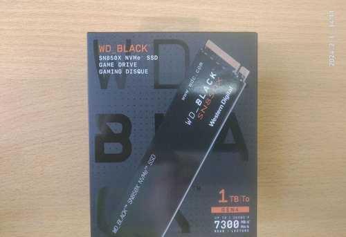 Новые высокоскоростные WD Black SN850x 1TB, NVMe
