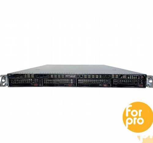 Сервер Supermicro CSE815 X10SLH 4LFF E3-1270v3 8GB