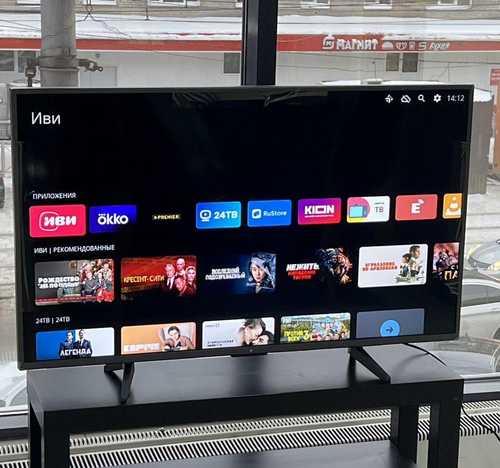 43" (109 см) Dexp 43FQD1/G телевизор с SMART TV