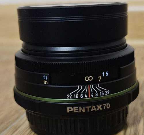 Объектив Pentax-DA SMC 70mm f/2.4 Limited