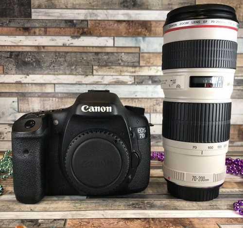 Canon EOS 7D kit EF 70-200mm 4L USM (A490)