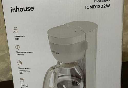 Кофеварка капельного типа Inhouse icmd1202W