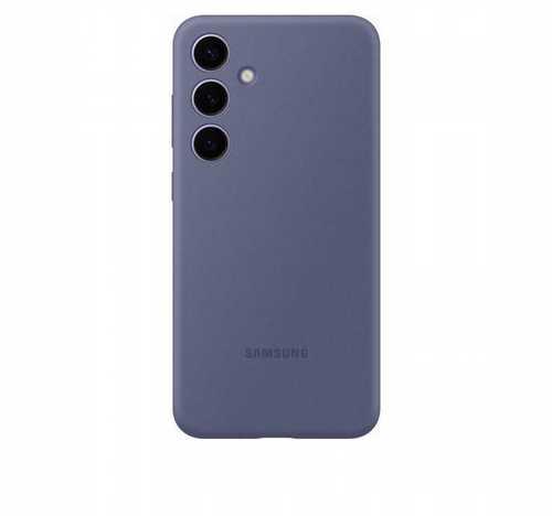 Чехол для samsung s24  plus violet silicone case